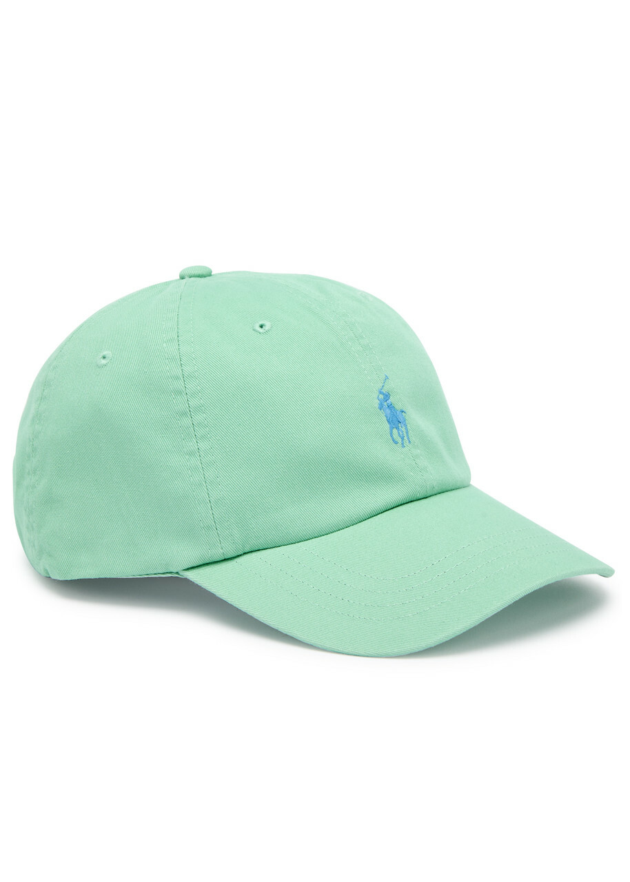 Polo Ralph Lauren Logo-embroidered Cotton cap - Green - One Size Polo ...