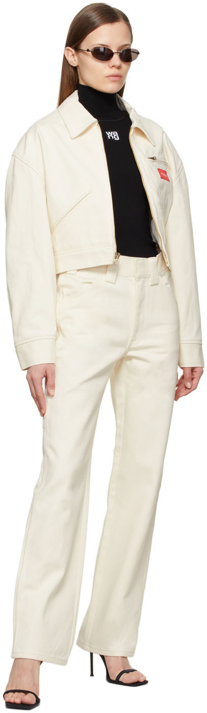 Alexander Wang Off-White Work Bomber Jacket Alexander Wang