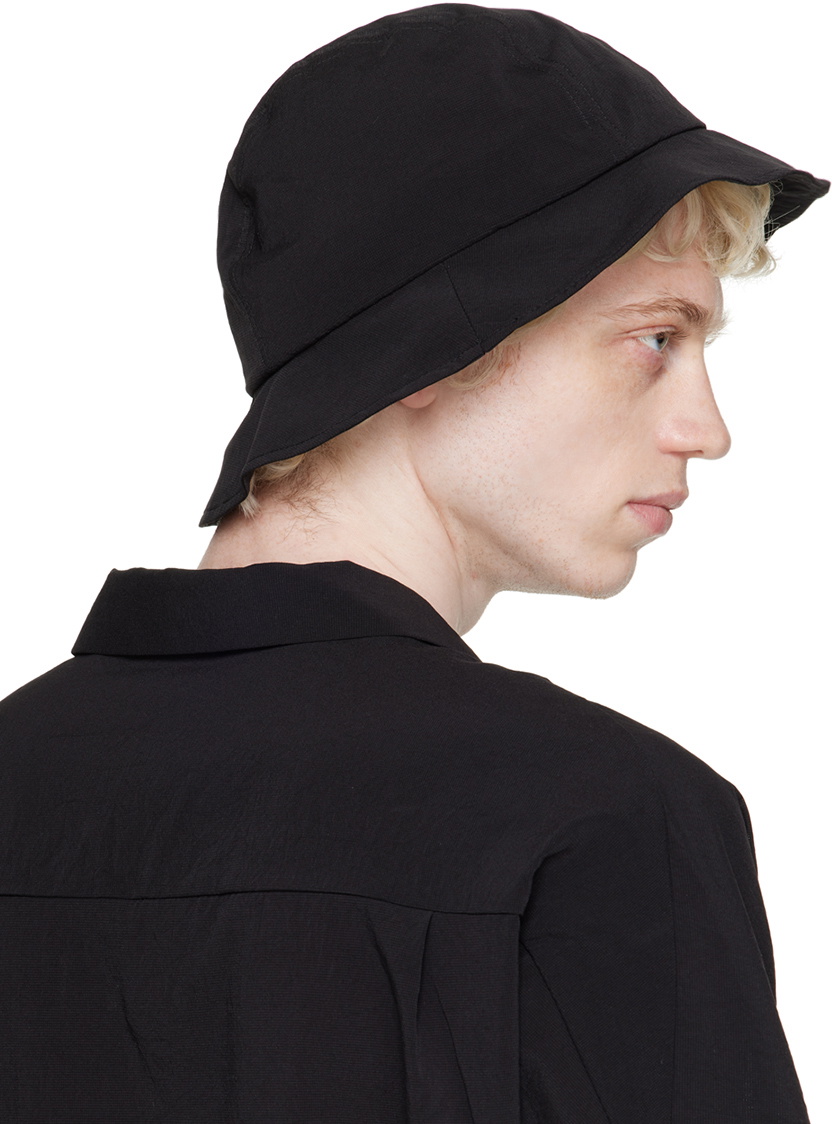 Snow Peak Black Quick-Dry Bucket Hat Snow Peak