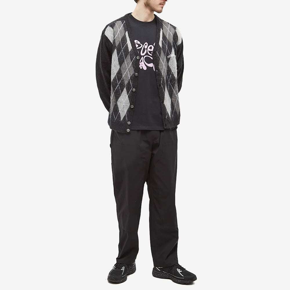 PLACES+FACES Men's Curly T-Shirt in Black PLACES+FACES