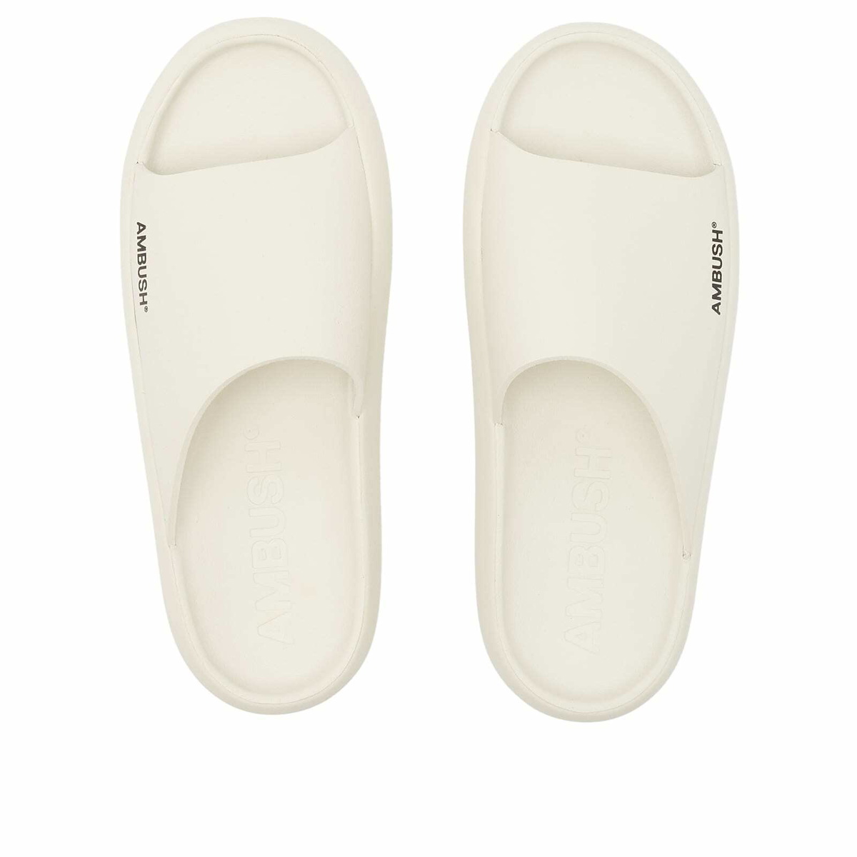 Ambush Men's Pool Slide in White Ambush