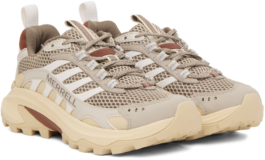 Merrell 1TRL Gray & Beige Moab Speed 2 Vent 2K Sneakers Merrell 1TRL