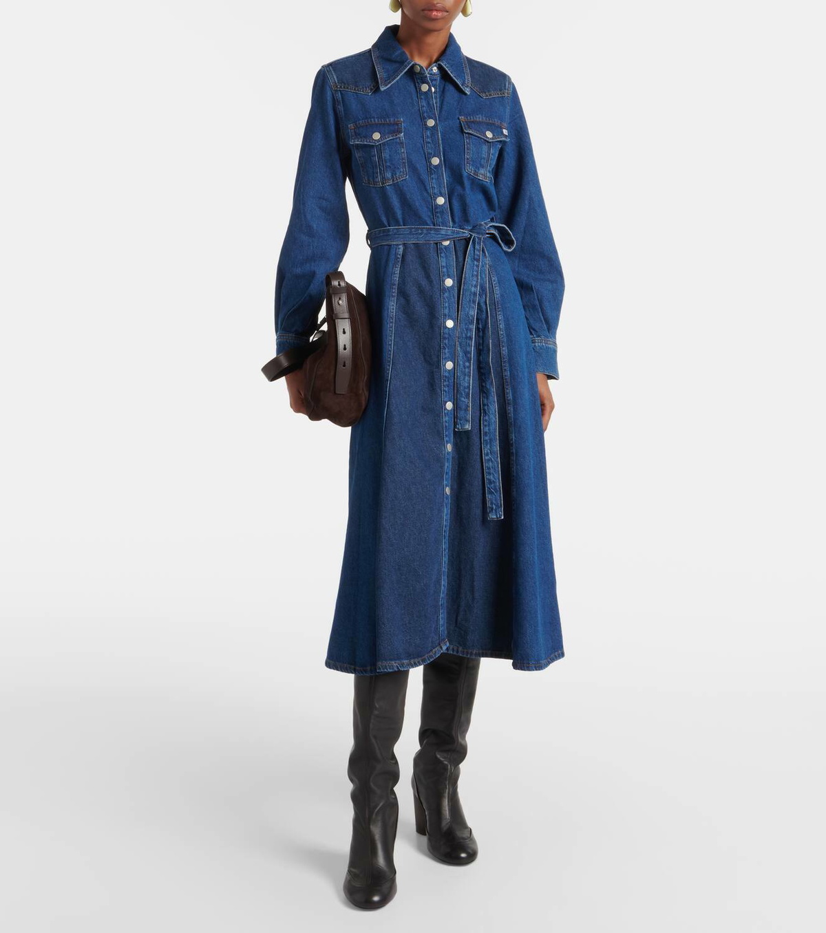 AG Jeans Marseille denim shirt dress AG Jeans