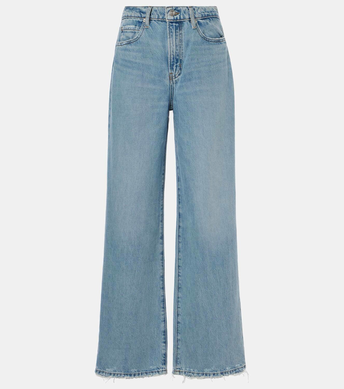 Frame Le Jane high-rise wide-leg jeans Frame Denim