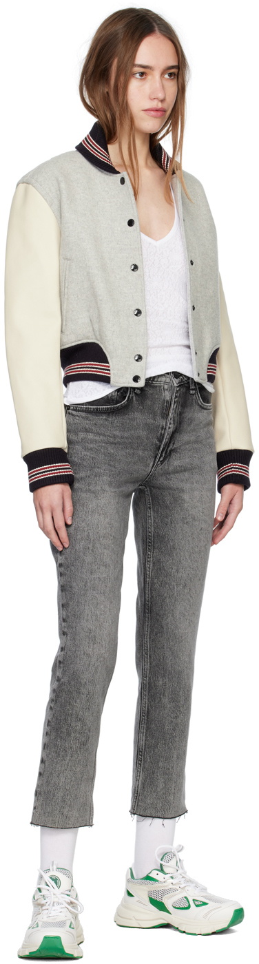 rag & bone White Gemma Tank Top Rag and Bone