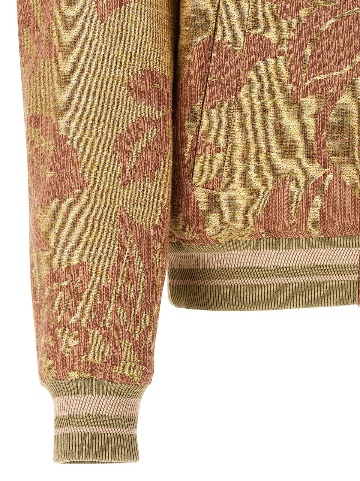 Etro Linen Bomber Jacket Etro