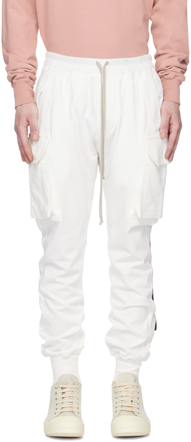 Rick Owens DRKSHDW Off-White Mastodon Cut Cargo Pants Rick Owens Drkshdw