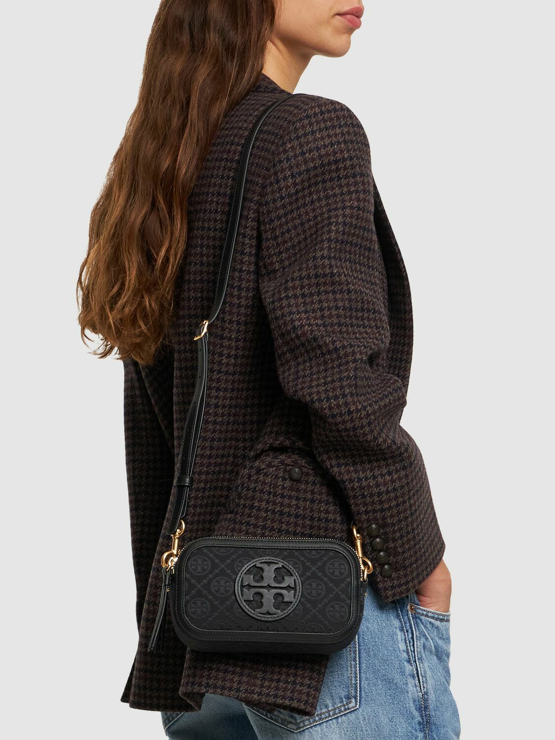 TORY BURCH Mini T Monogram Camera Bag Tory Burch