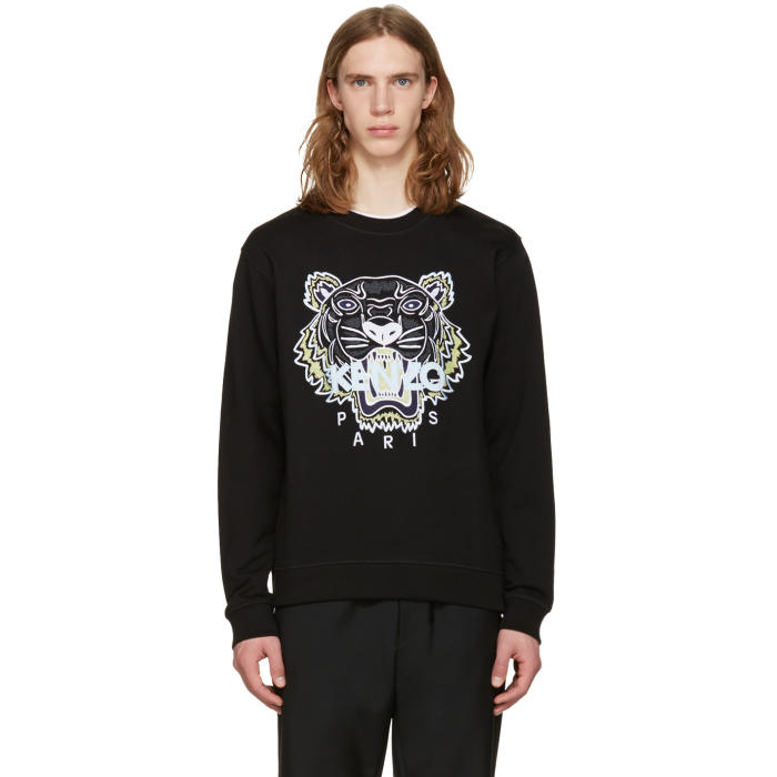 Kenzo Black Tiger Pullover Kenzo