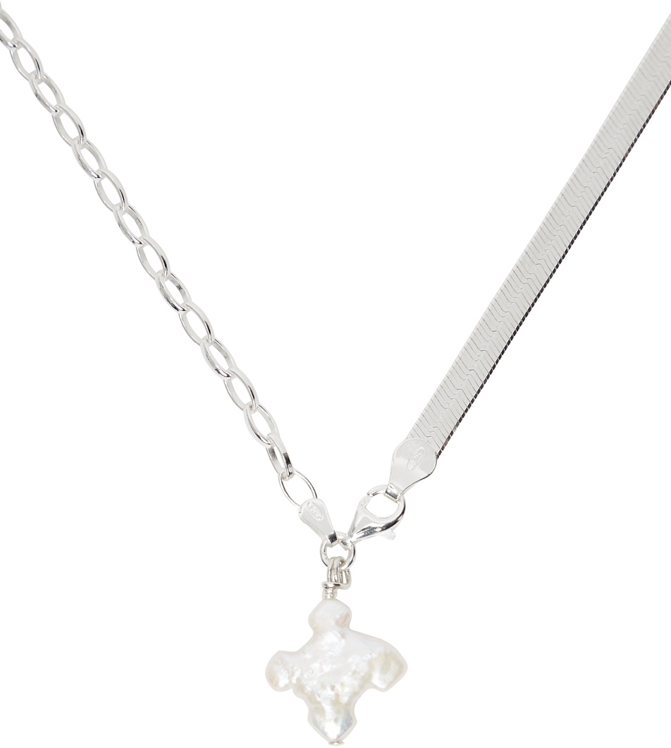 Santangelo Silver High On Hope Necklace Santangelo