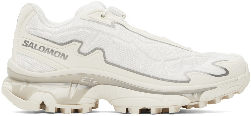 Salomon White & Silver XT-Slate Sneakers Salomon