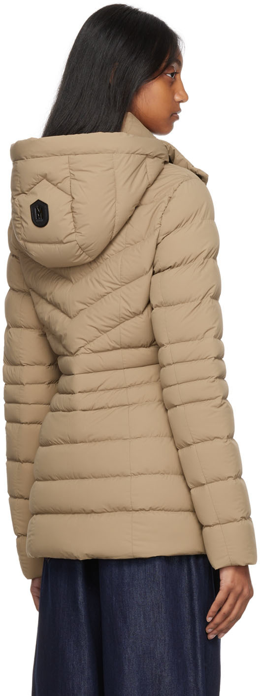 Mackage Tan Patsy Down Jacket Mackage