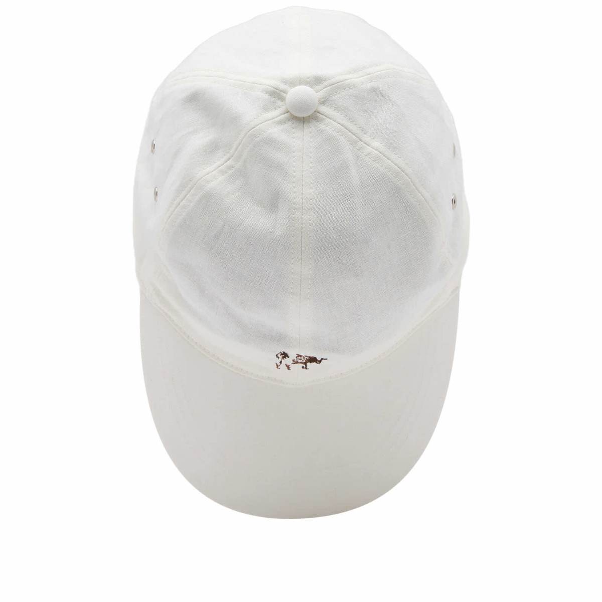 Undercover Men's Embroidered Cap in Off White Undercover