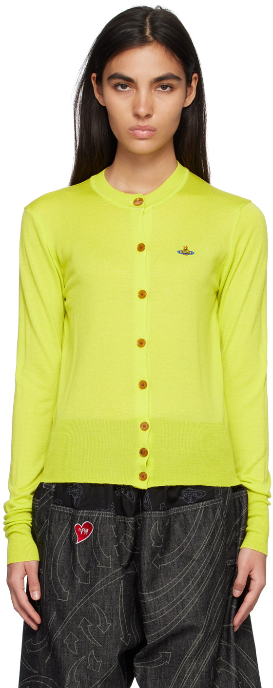 Vivienne Westwood Yellow Bea Cardigan Vivienne Westwood