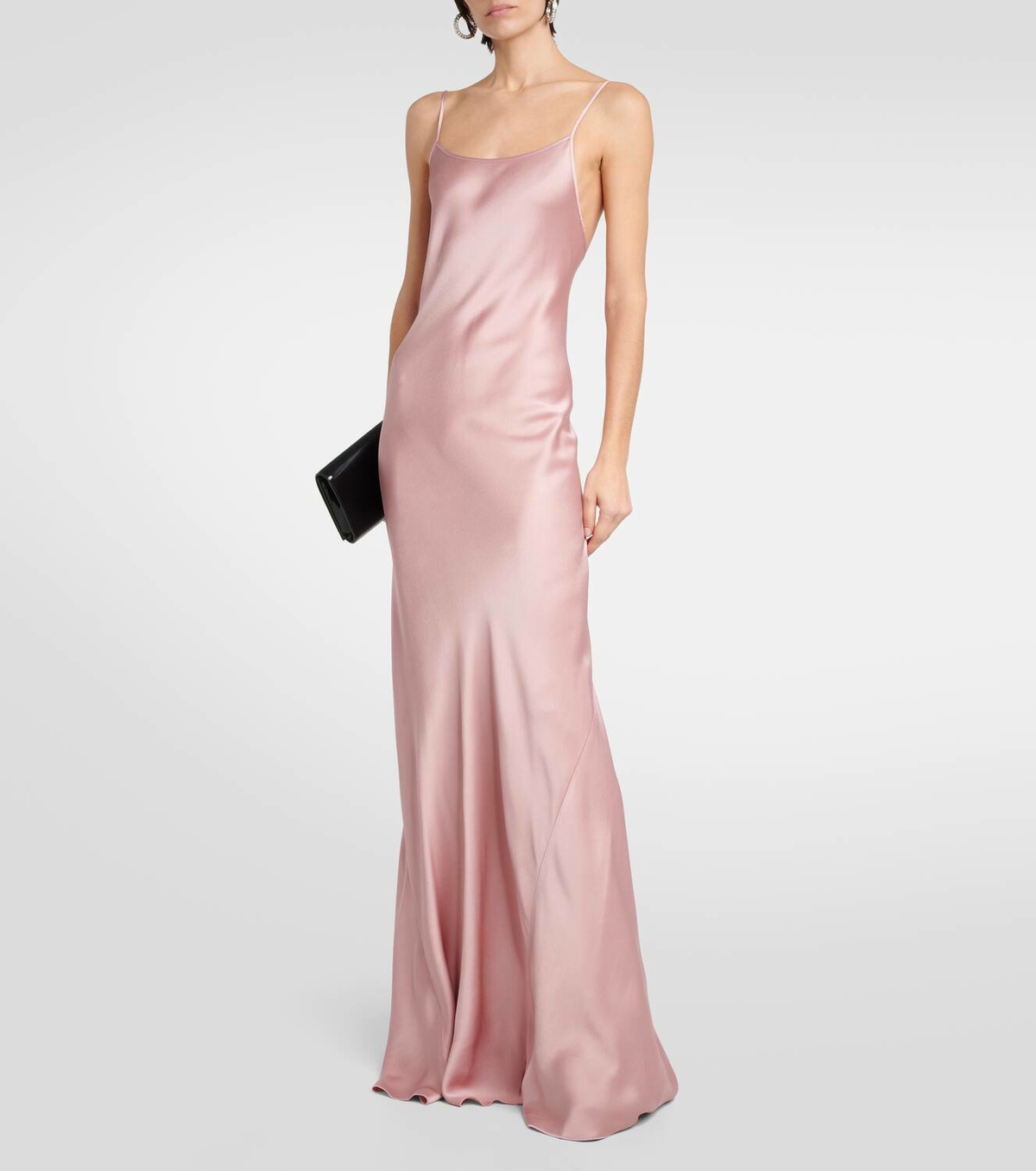 Victoria Beckham Cami satin gown Victoria Beckham
