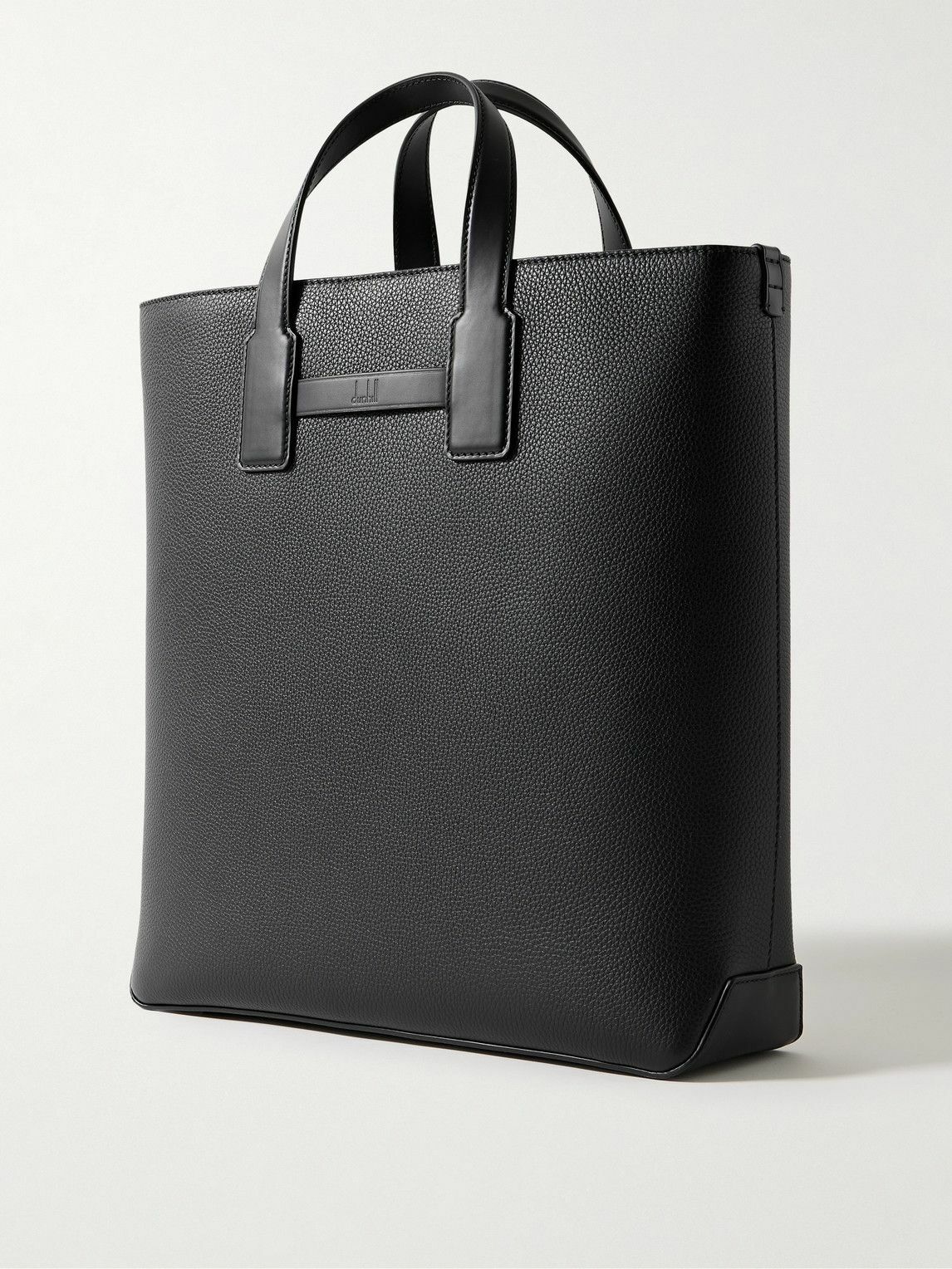 Dunhill - 1893 Harness North South Full-Grain Leather Tote Bag Dunhill