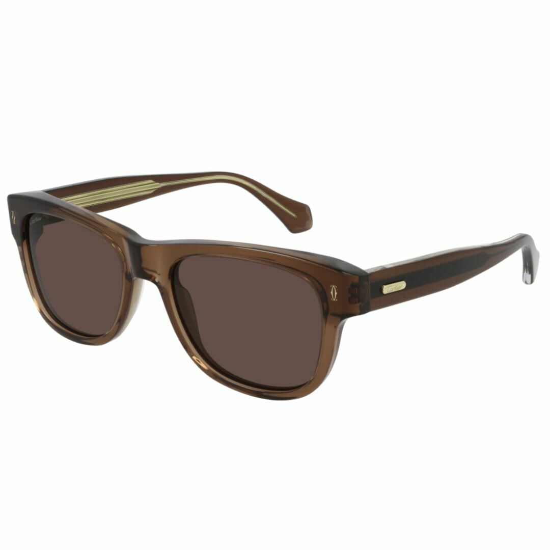 Cartier Eyewear Ct0277s004 Brown Brown Red Cartier