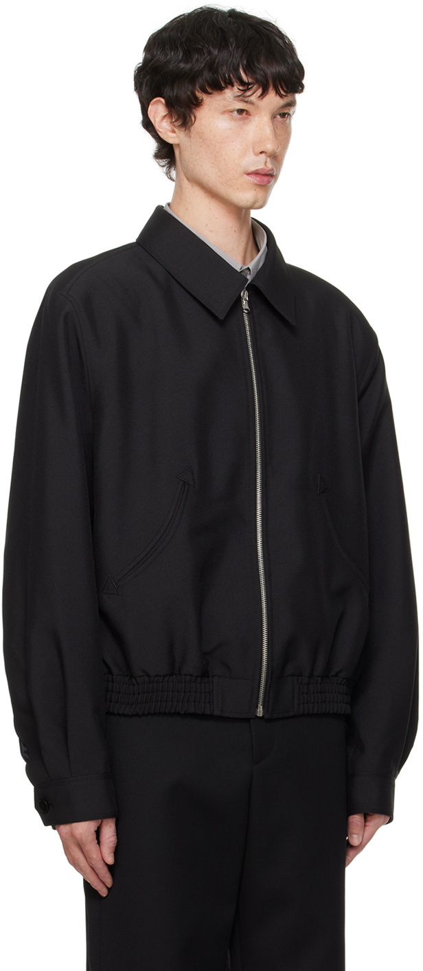 Recto Black 80s Port Jacket Recto