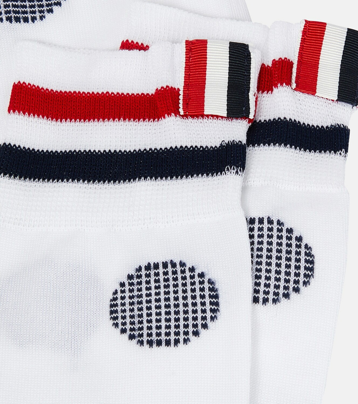 Thom Browne Polka-dot cotton-blend socks Thom Browne