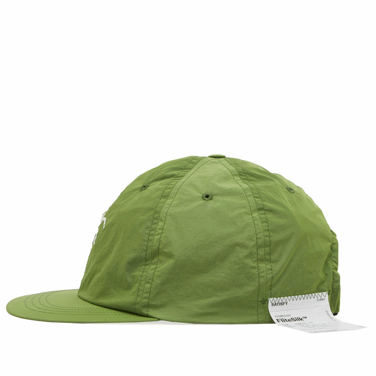 Satisfy Men's FliteSilk™ Running Cap in Green Satisfy