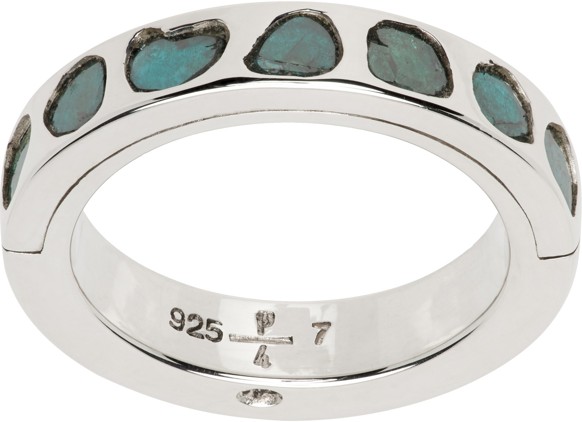 Parts of Four Silver Sistema Ring Parts of Four