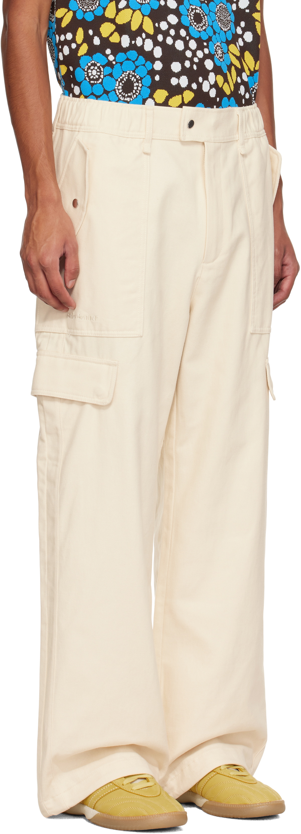 Wales Bonner Off-White adidas Originals Edition Twill Cargo Pants Wales ...