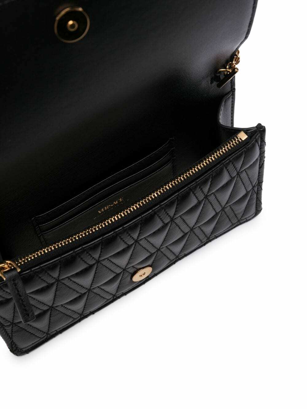 VERSACE - Virtus Quilted Leather Mini Bag Versace