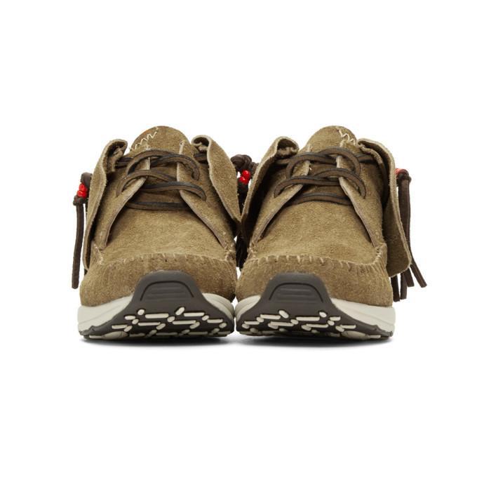 Visvim Brown FBT Moccasin Sneakers Visvim