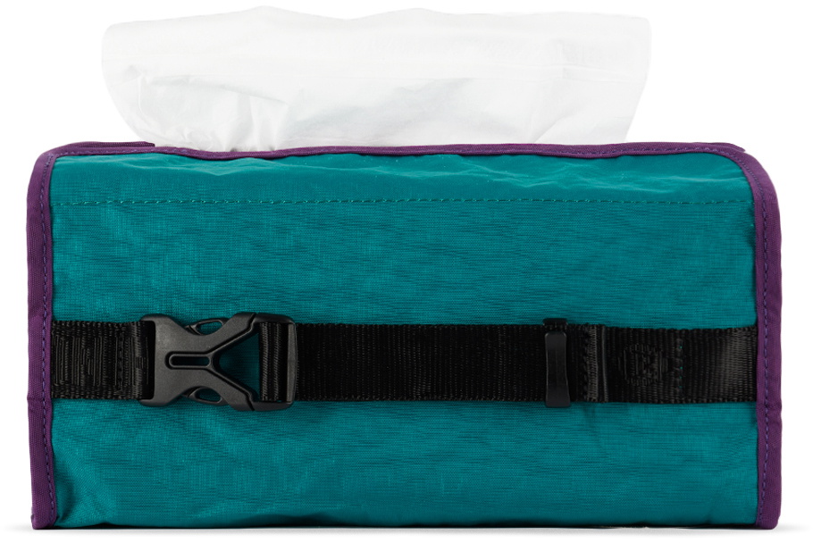 BAPE Blue & Purple Travel Tissue Case A Bathing Ape