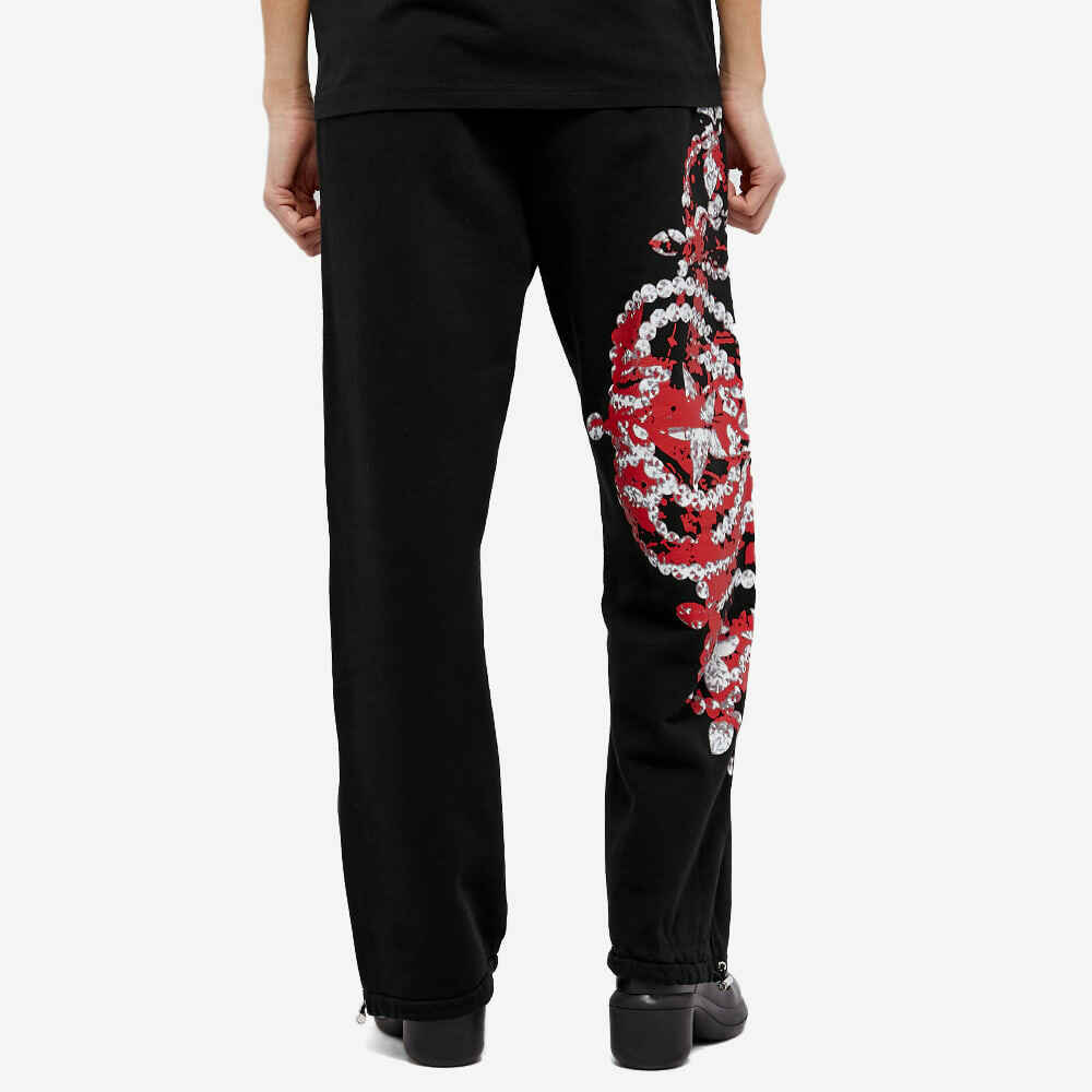JW Anderson Women's Carrie Tiara Track Pant in Black JW Anderson