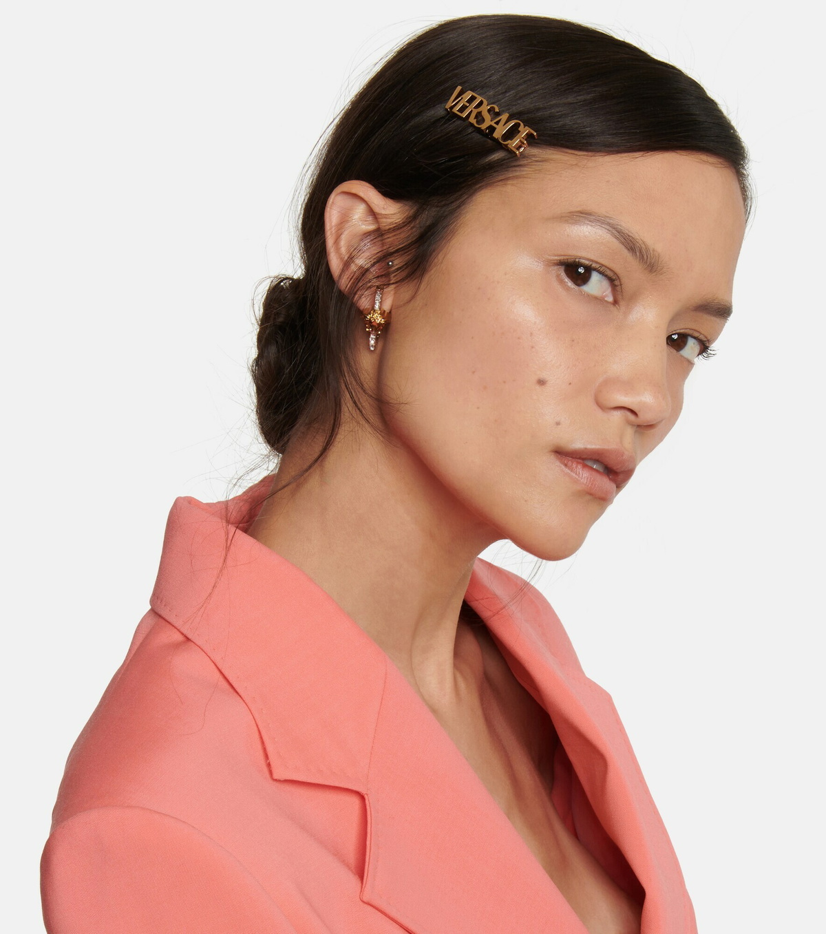 Versace - Logo hair clip Versace