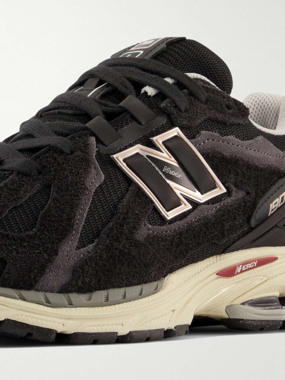 New Balance - 1906 Protection Pack Brushed-Suede and Mesh Sneakers ...