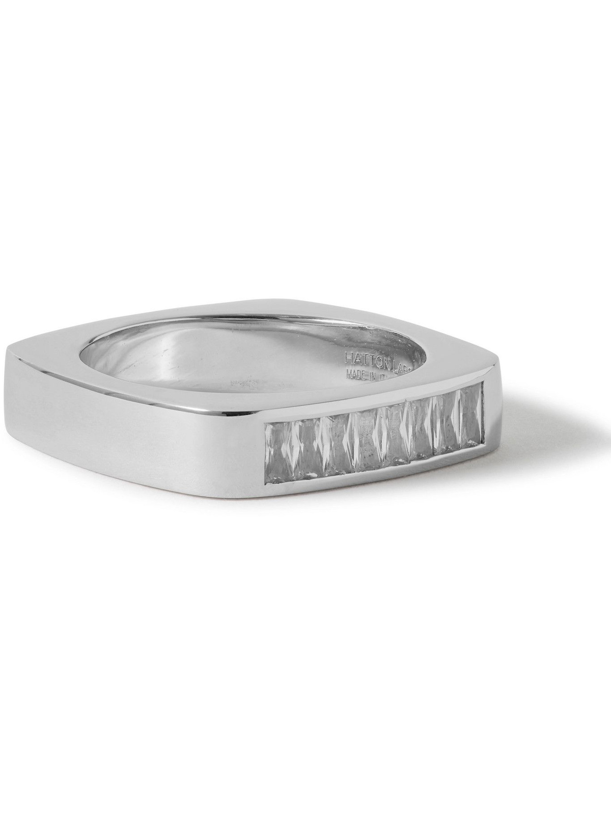 Hatton Labs - Sterling Silver Crystal Ring - Silver Hatton Labs