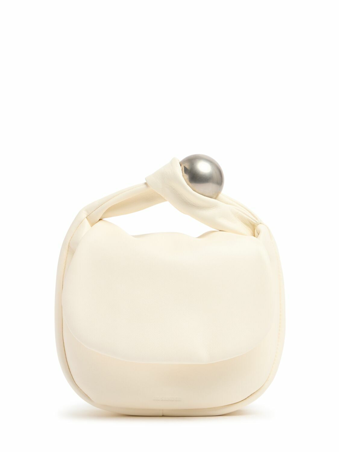 JIL SANDER Sphere Soft Leather Pouch Jil Sander