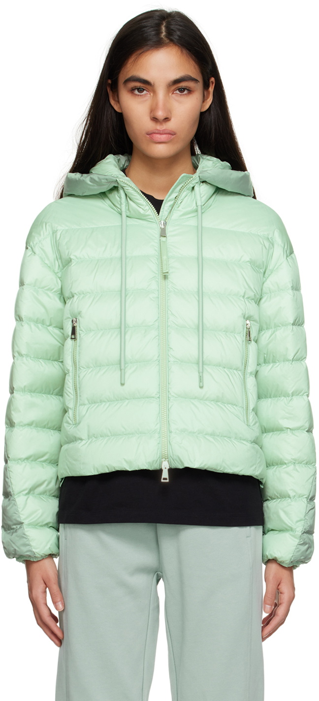 Moncler Green Sylans Down Jacket Moncler