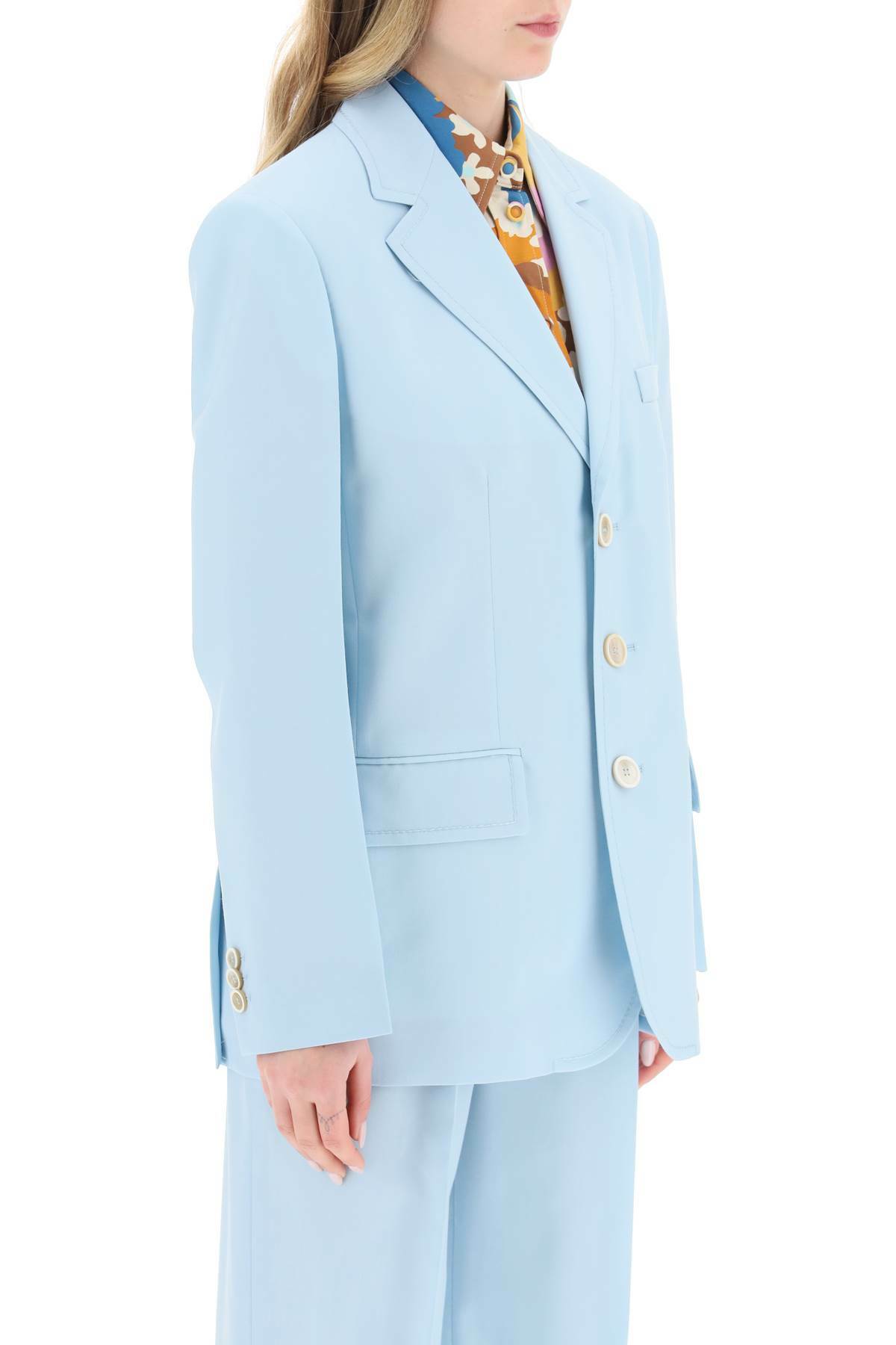 Marni Three-button Wool Blazer Marni