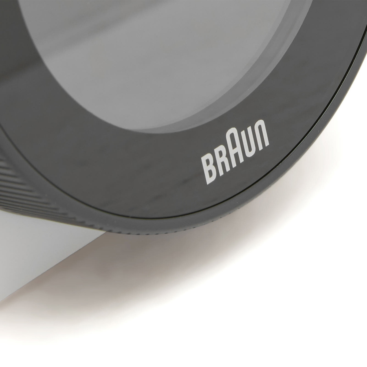 Braun BC24 Digital Alarm Clock in White Braun