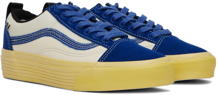 Vans Blue Old Skool Split Sneakers Vans