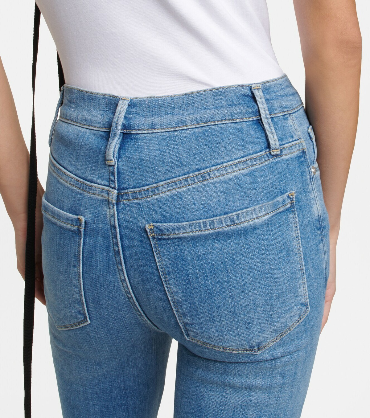 Frame - Le Sylvie straight-leg cropped jeans Frame Denim