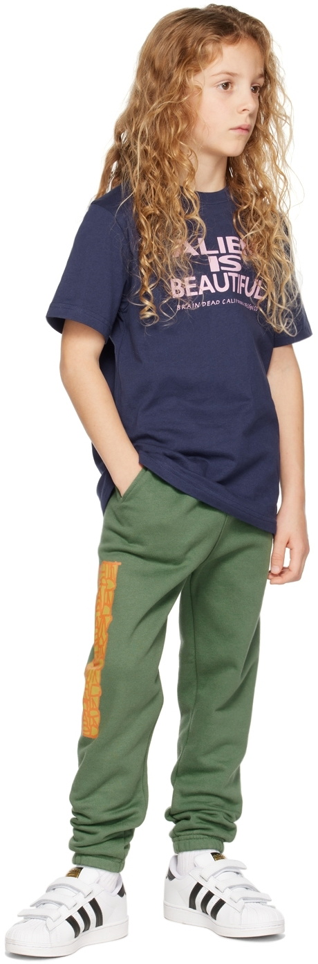 Brain Dead Kids Green Overcast Sweatpants Brain Dead