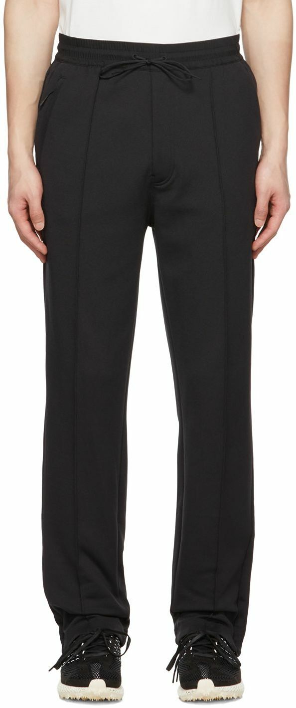 Y-3 Black Classic Straight-Leg Track Pants Y-3