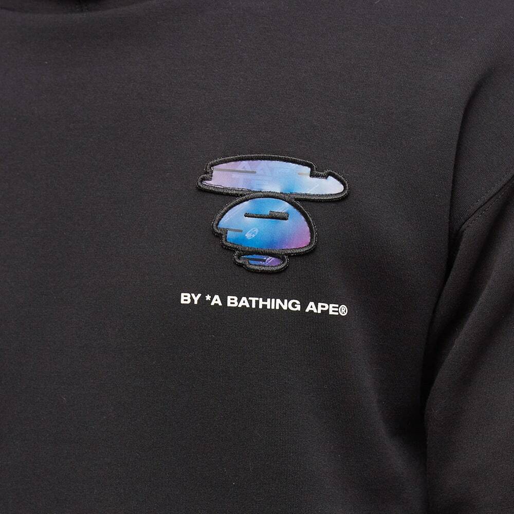 Men's AAPE Embossed Logo Hoody in Black AAPE by A Bathing Ape