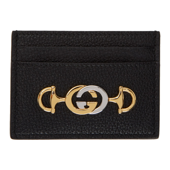 Gucci Black Zumi Card Holder Gucci