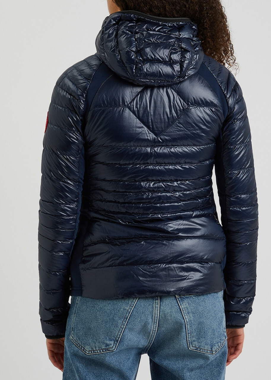 Canada Goose Women's Small Navy Hybridge Lite Quilted Shell Jacket ...