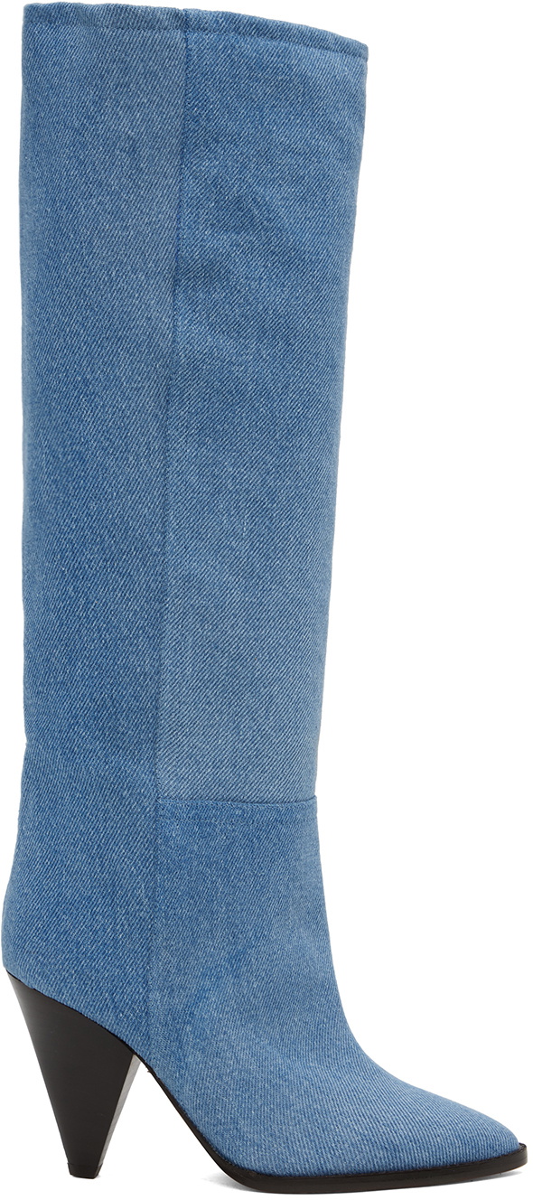 Isabel Marant Blue Ririo Boots Isabel Marant