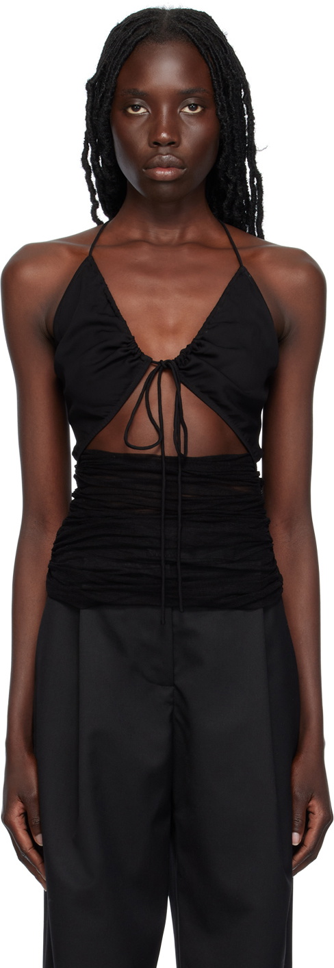 Christopher Esber Black Semblance Camisole Christopher Esber