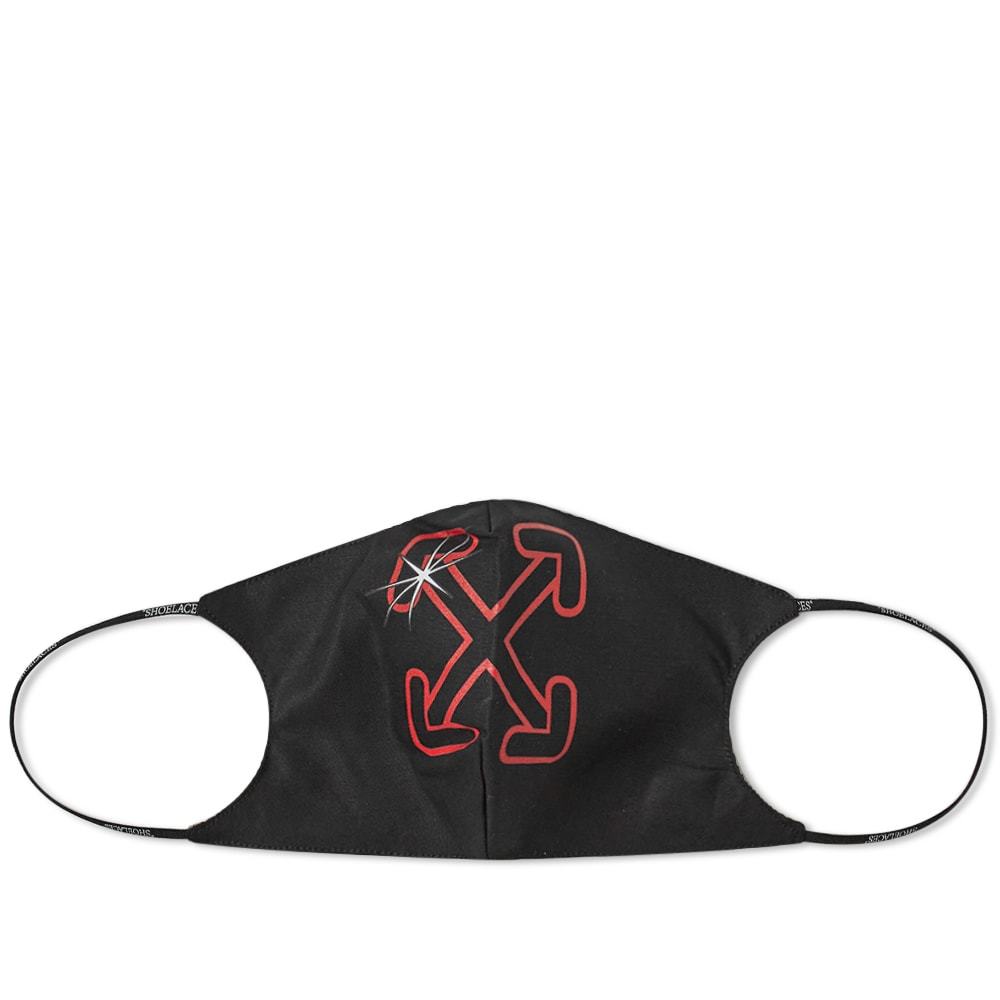 Off-White Starred Arrow Simple Mask Off-White