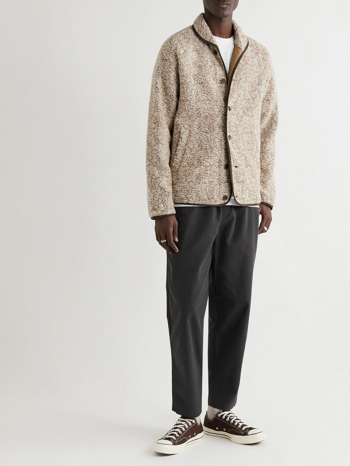 YMC - Beach Fleece Shirt Jacket - Neutrals YMC