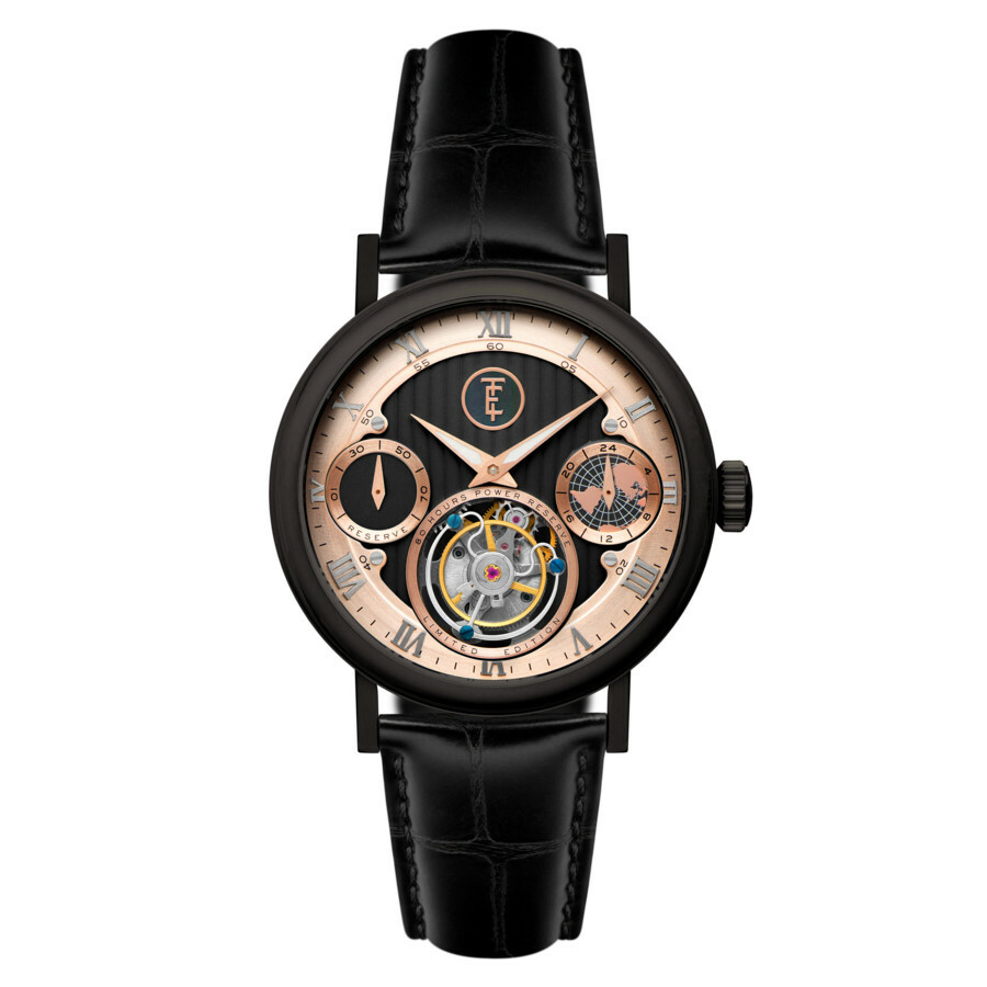 Thomas Earnshaw Celestial Halley Rose Gold-tone Dial Mens Watch ES-8262 ...