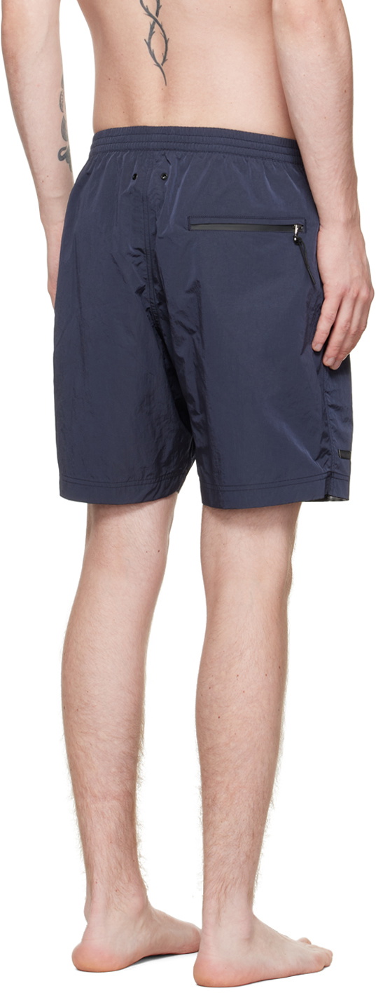True Tribe Navy Neat Steve Swim Shorts True Tribe